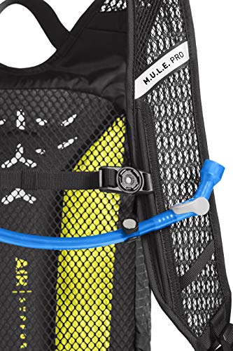 CamelBak M.U.L.E. Pro 14 Bike Hydration Backpack 100oz - Body Mapping Technology, Black