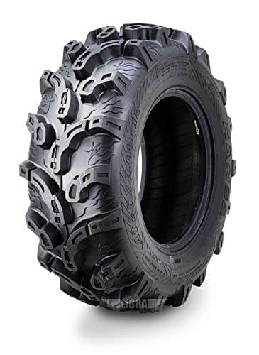 Set 4 Premium WANDA ATV/UTV tires 25x8-12 25x8x12 Front & Rear Super Lug Mud