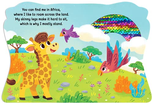 Jungle Days with Giraffe - Touch and Feel Board Book - Sensory Board Book