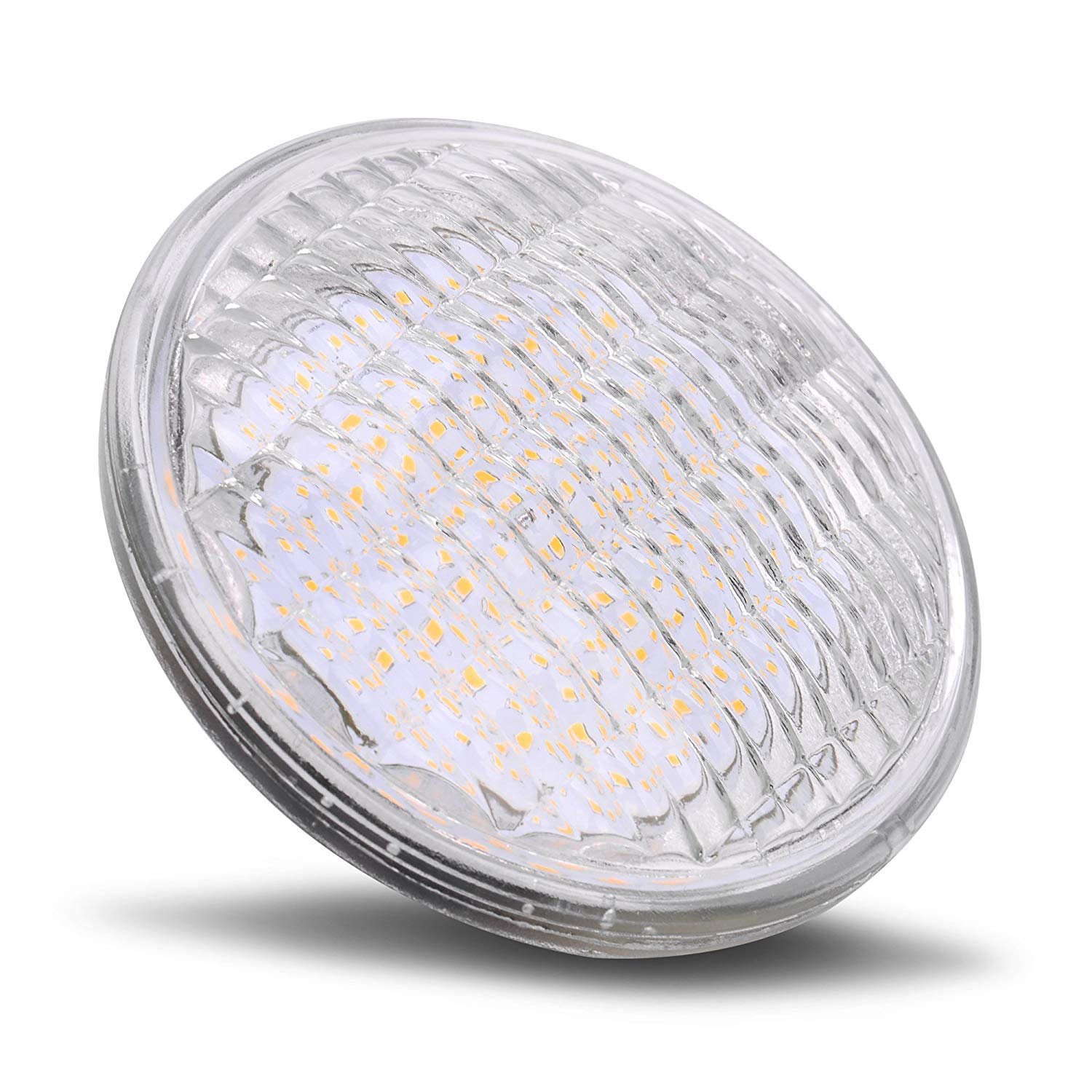 PAR36 LED 8W Light Bulb Outdoor Garden Landscape Lighting Low Voltage 12V AC DC AR111 G53 Underwater Industrial Waterproof IP65 Flood Lamp 2700K Warm White 12 Volt Swimming Pool Lights Value 12 Pack