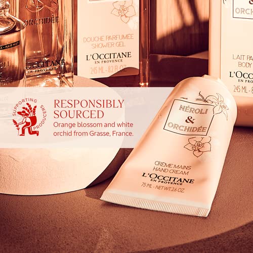 L'Occitane Floral Hand Cream 3-Piece Gift Set | Floral-Scented Hand Creams | With Organic Shea Butter |3 Oz