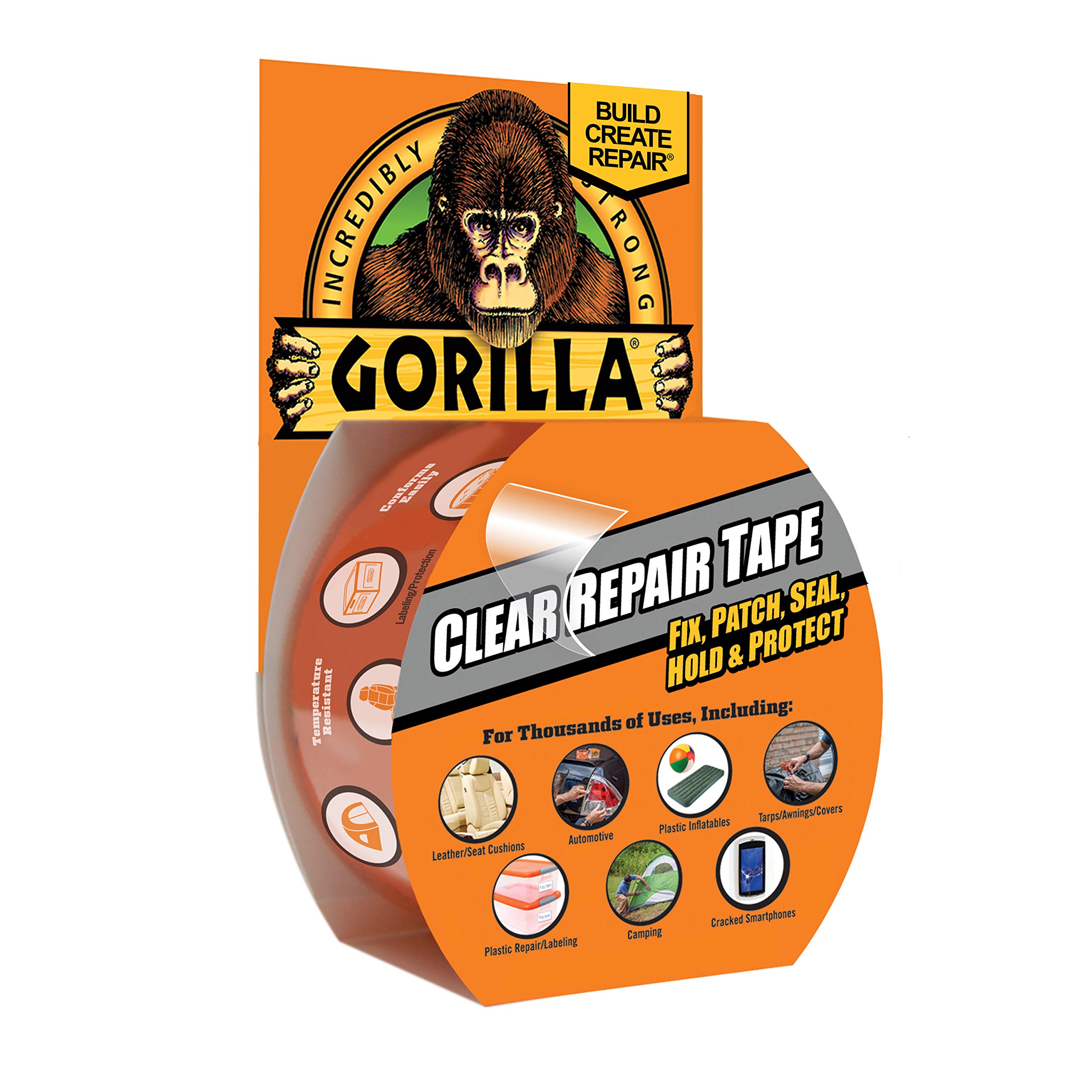 Gorilla Clear Repair Tape 1.88" x 24'