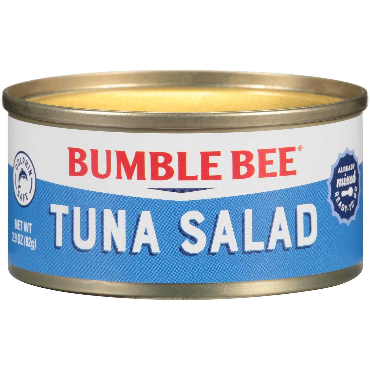 Bumble Bee Snack On The Run Tuna Salad with Crackers Kit - Ready to Eat, Spoon Included - Wild Caught Tuna - Shelf Stable & Convenient Protein Snack, 3.5 oz (Pack of 12)