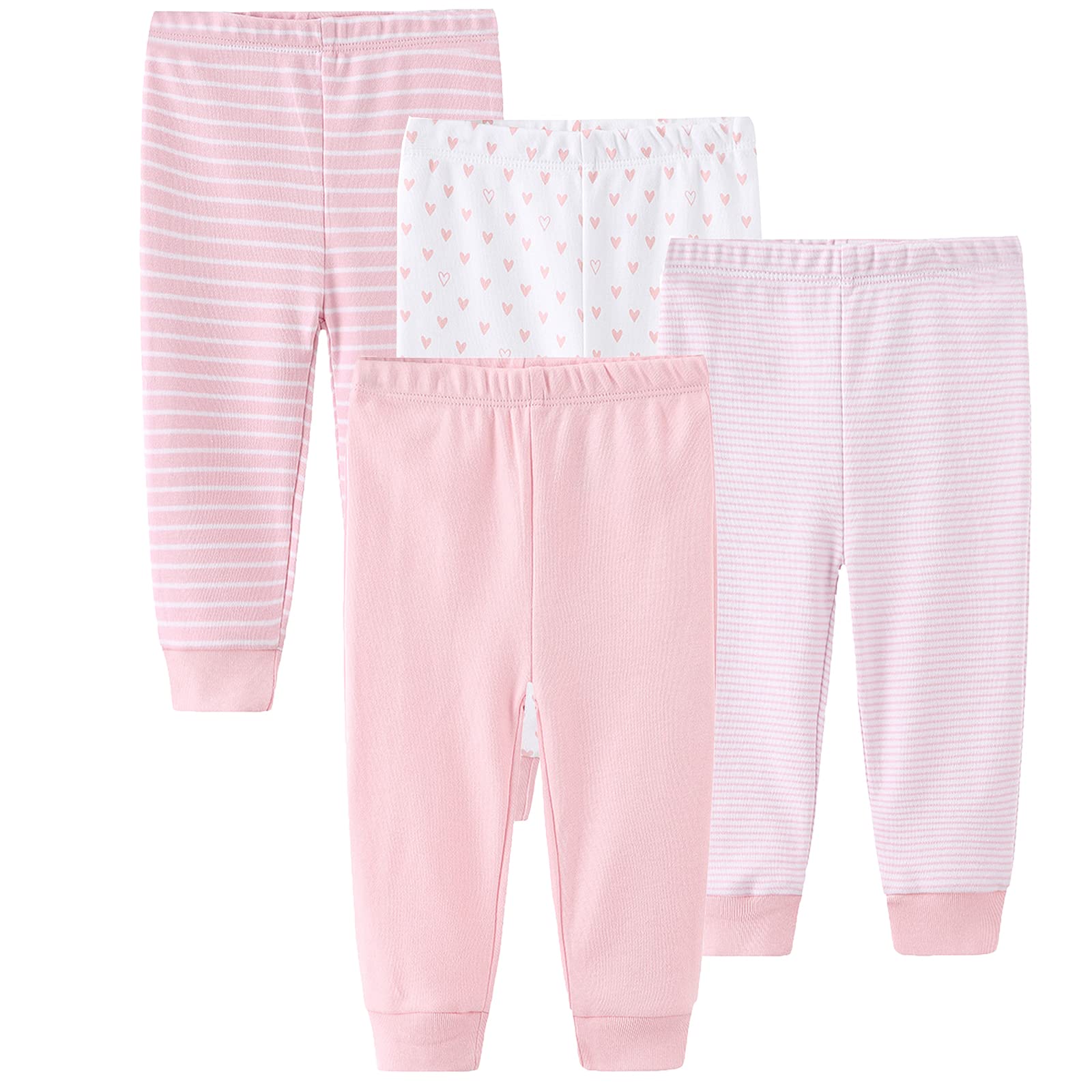MAMIMAKA Newborn Layette Gift Set Bodysuits Pants for Baby Girl and Boy 24 Piece 100% Cotton Essentials and Accessories