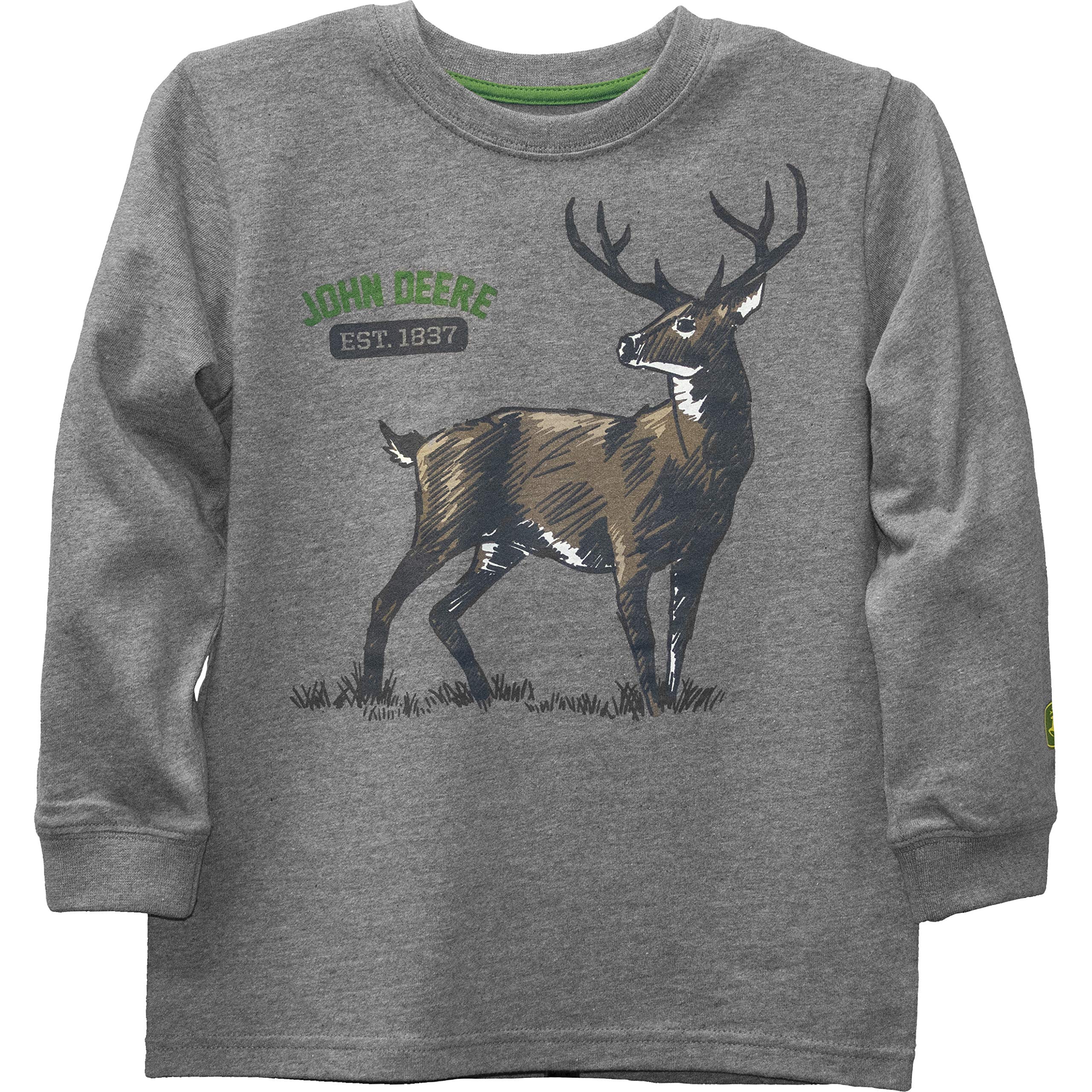 John Deere boys J2t372gt4a T Shirt, Dark Green, 4-5T US