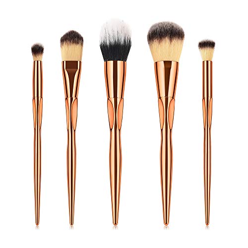 Eye Shadow Brushes Cotton Tip Makeup Brushes Set Pro Brush Eyeshadow Tool Foundation Powder Lip Eyeliner 5PCS Brush Charcoal Bar Soap for Makeup Brushes