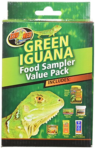Zoo Med Laboratories SZMFSP4 Green Iguana Food Sampler