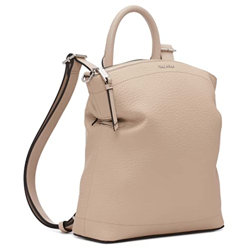 Calvin Klein Women's Cypress 2 in 1 Top Zip Backpack, Mushroom, One Size