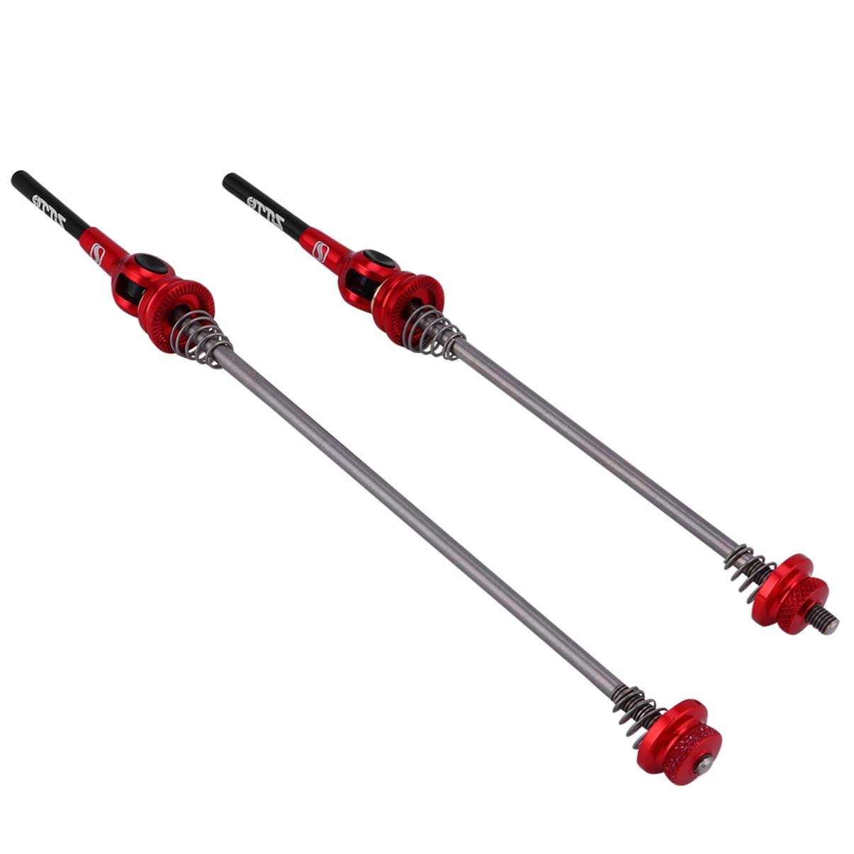BESPORTBLE 1 Pair Front Wheel Hub Tire Levers Bike Wheel Quick Release Skewer Front Wheel Hub Bike Lever Road Bike Quick Release Skewers Quick Release Bike Hub Skewer Mountain Bike Accessory