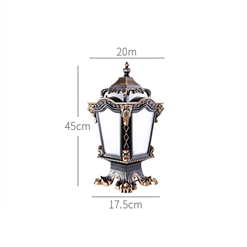 WHYSFX Creative Pillar lamp Outdoor Garden Light Waterproof Home Villa Fence Residential Balcony Sconce Lawn lamp