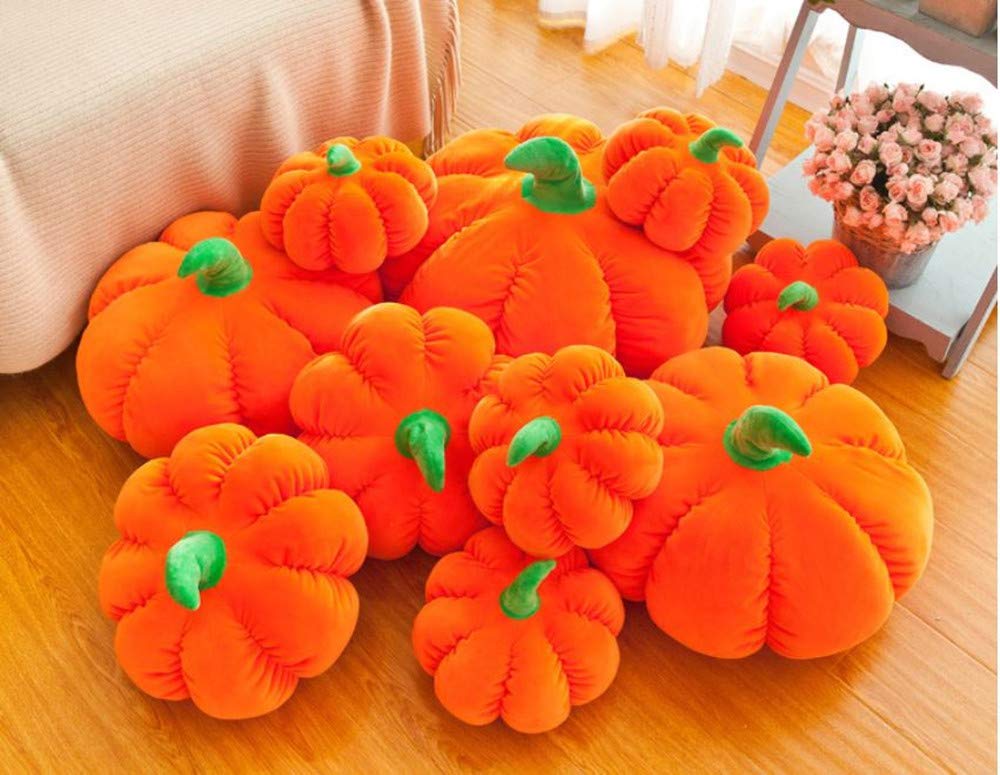 GracesDawn Plush Soft Pumpkin Plush Pillow Pumpkin Decoration Sofa Pillow Soft Pumpkin Gift. Plush Toy, Children’s Gift Orange (40cm[15.7] inch)