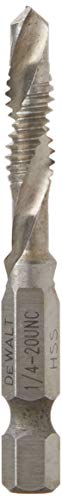 DEWALT Drill Tap, UNC, 1/4-Inch (DWADT1420)