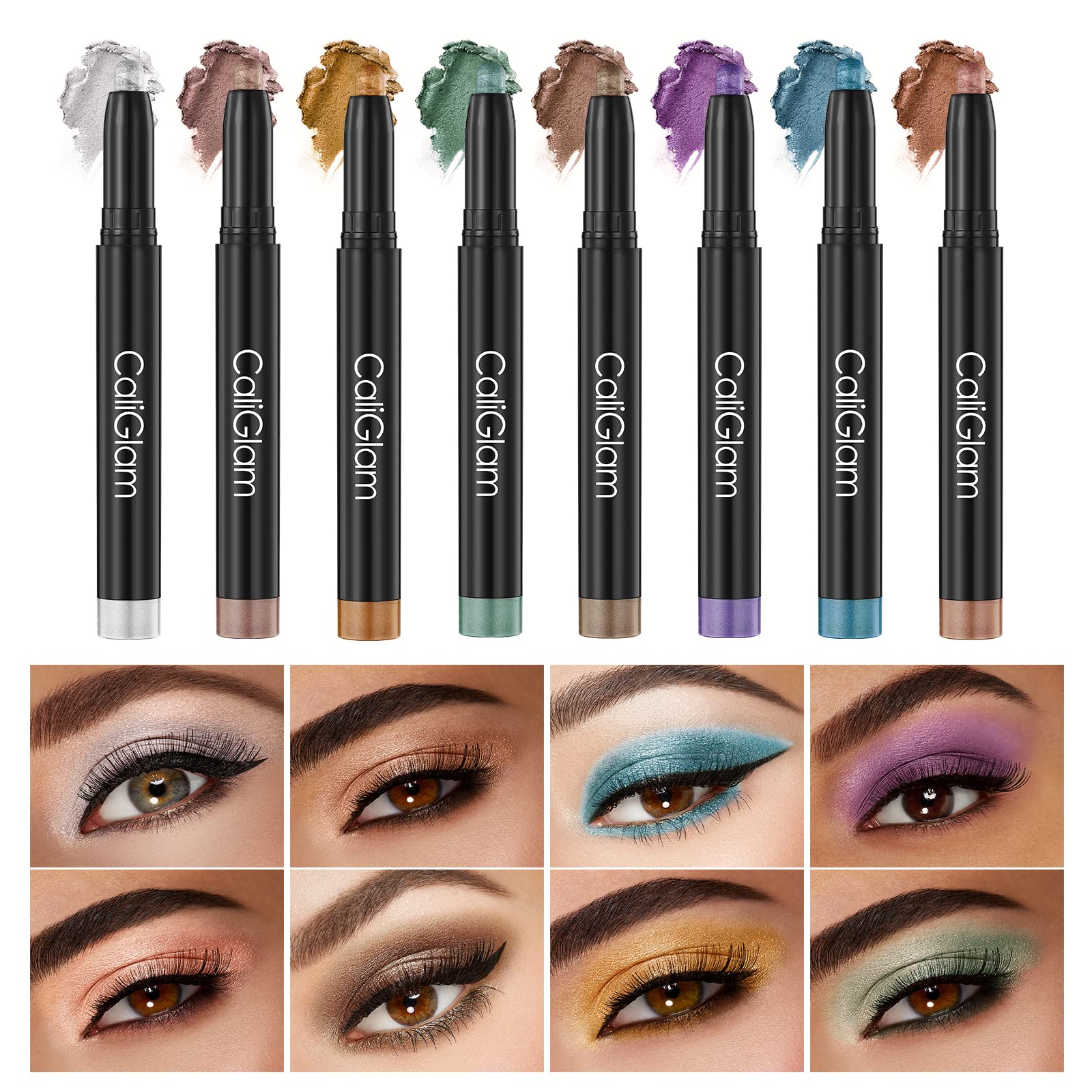 Jolilab 2 Colors Eyeshadow (8Pcs Set)