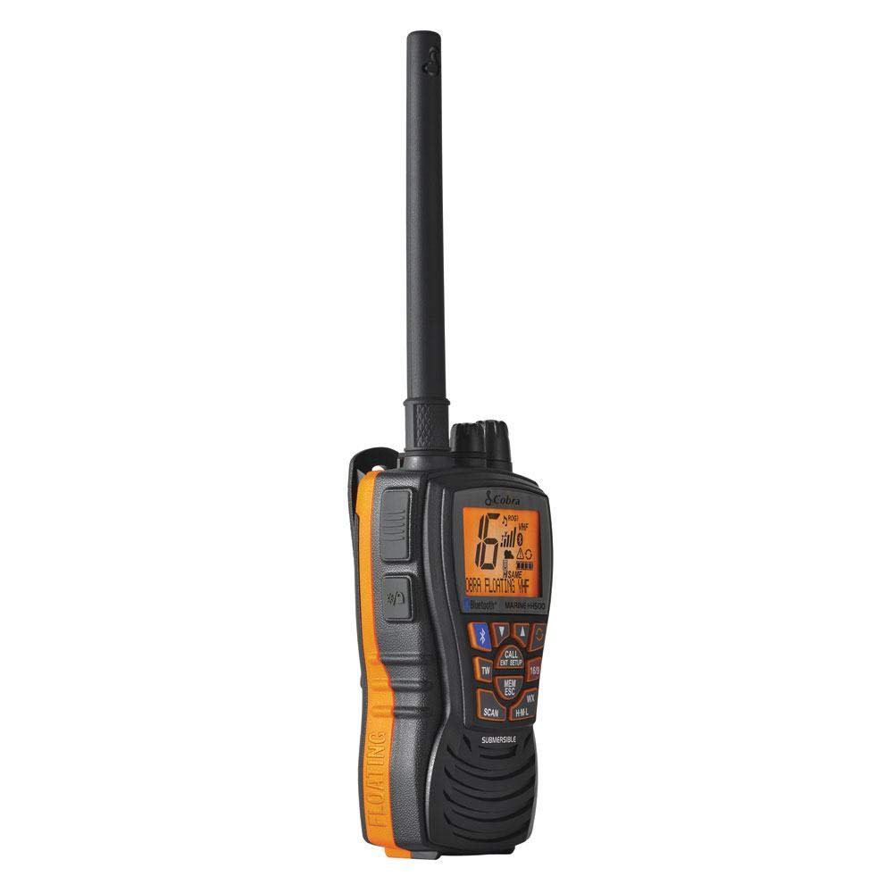 Cobra MR HH500 FLT BT and MR HH350 FLT Handheld Floating VHF Radios