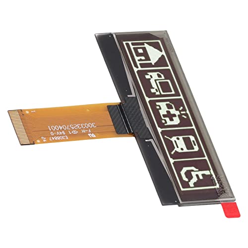 Display Screen, Low Power Consumption 2.23in Organic Light Emitting Diode Display Module 24 Pin Lightweight for DIY(White)