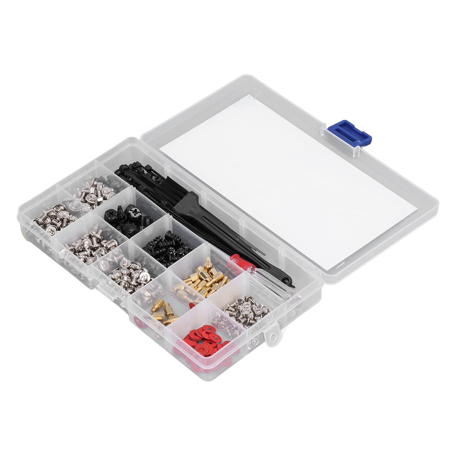 Computer Screws Parts, 366 Pieces rustproof Computer Screws Set with Brush for Installation