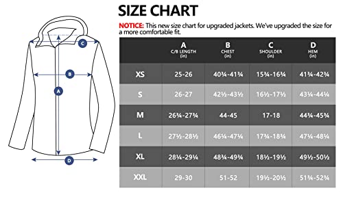 Little Donkey Andy Women’s Softshell Jacket, Ski Snowboarding Jacket with Removable Hood, Fleece Lined and Water Repellent Black M