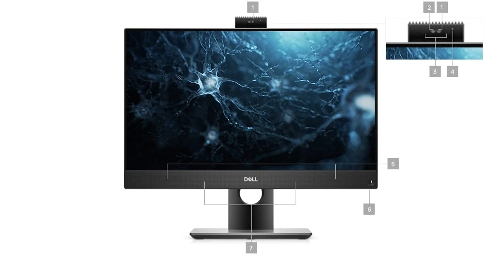 Dell Optiplex 5490 AIO | 23.8" 1920x1080 FHD | Core i5-10500T - 256GB SSD Hard Drive - 16GB RAM | 6 cores @ 3.8 GHz Win 11 Pro Black
