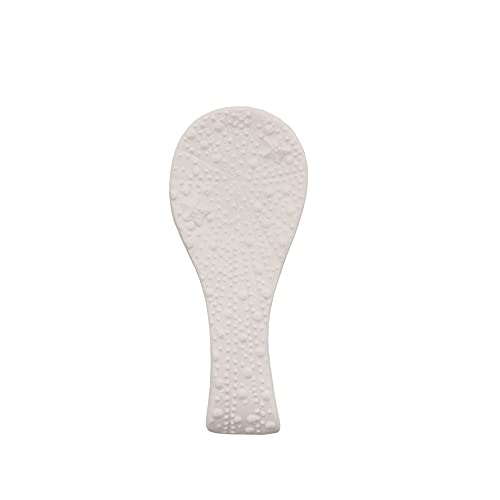 Ceramic Beach Themed Spoon Rest for Kitchen (Dolphin and Palm Tree)
