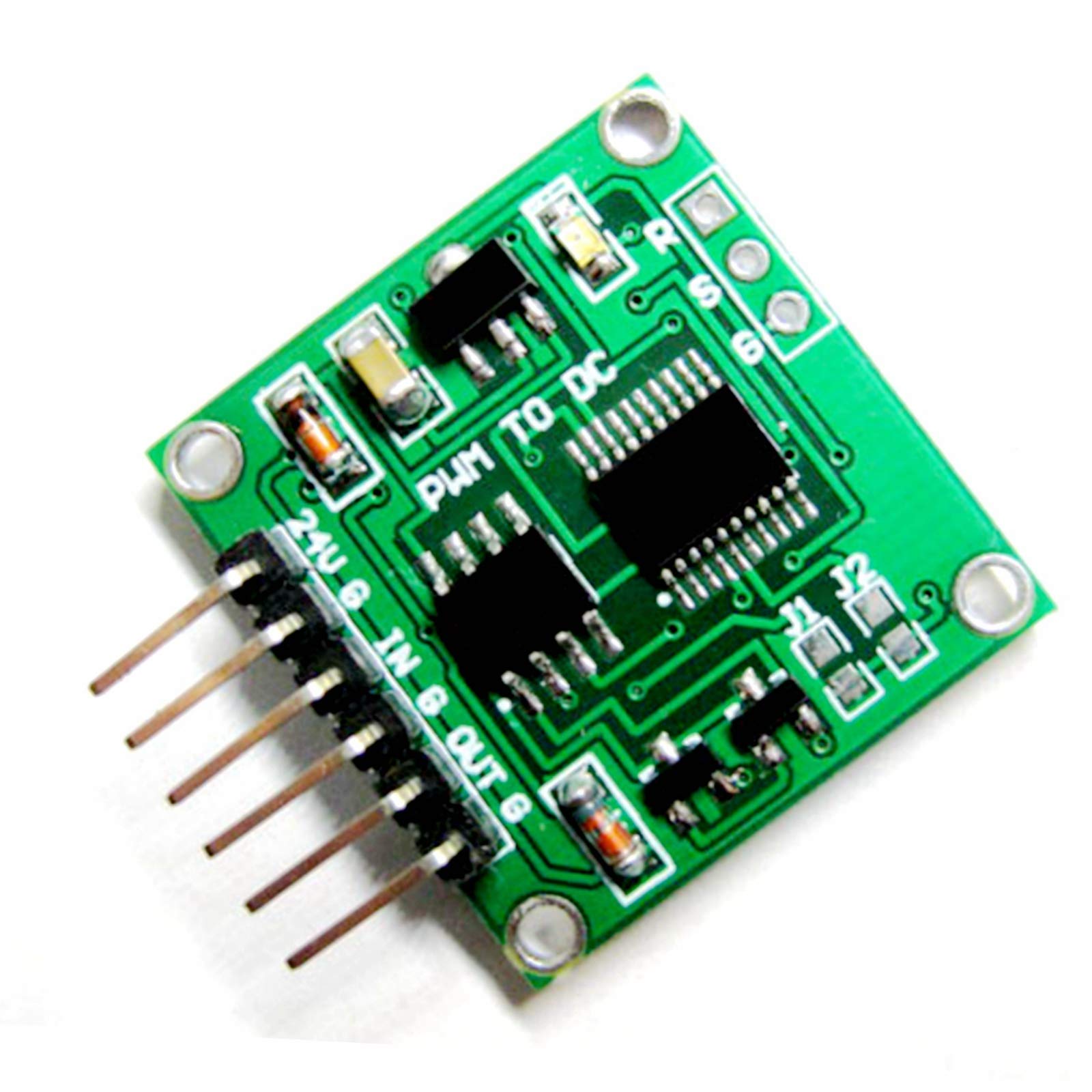 PWM to Voltage PWM to 0-5v 0-10v Low Frequency 5~500Hz Linear Conversion Transmitter Module