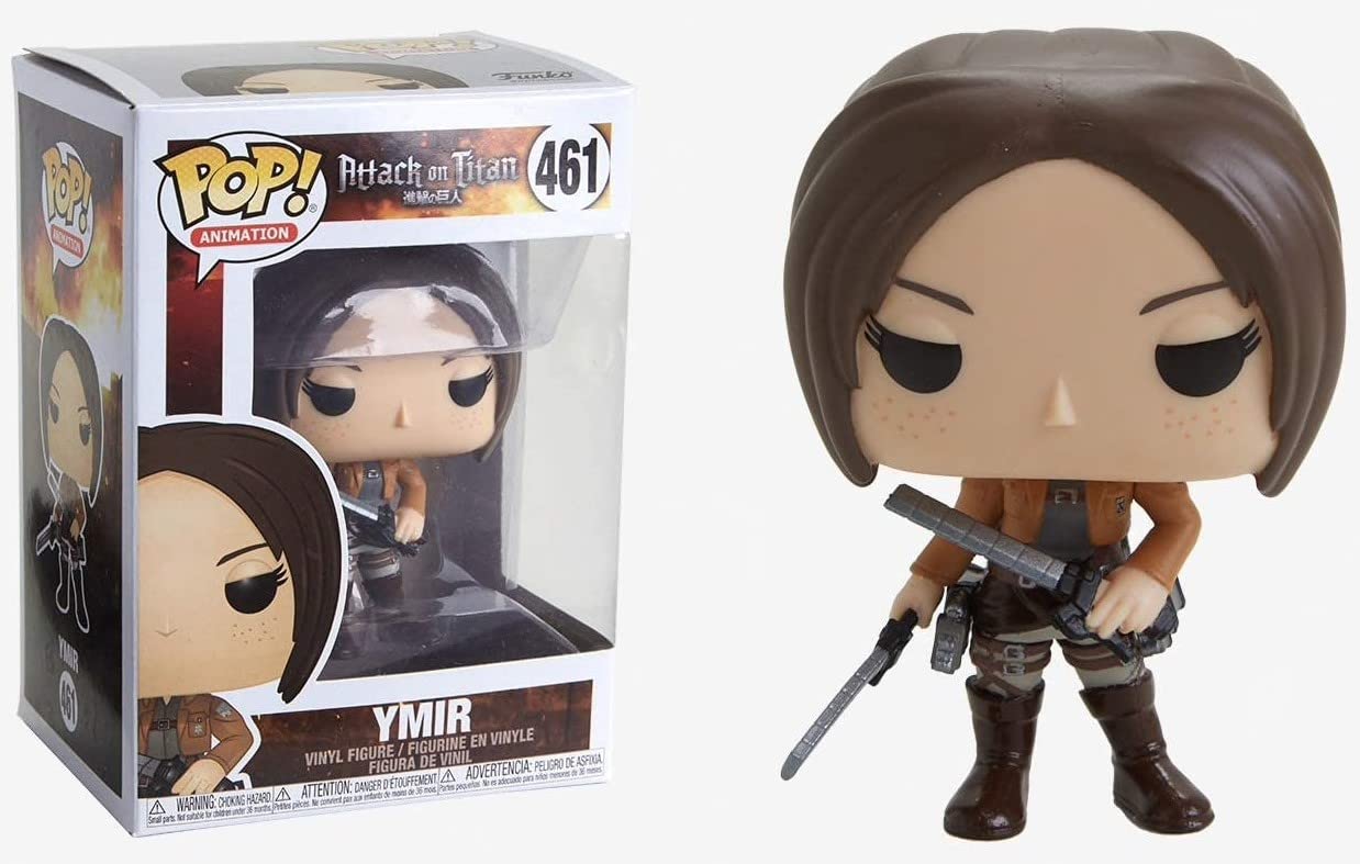POP Attack on Titan - Ymir Funko Pop! Vinyl Figure (Bundled with Compatible Pop Box Protector Case), Multicolored, 3.75 inches