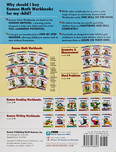 Kumon Grade 3 Word Problems (Kumon Math Workbooks) (Kumon Math Workbooks Grade 3)