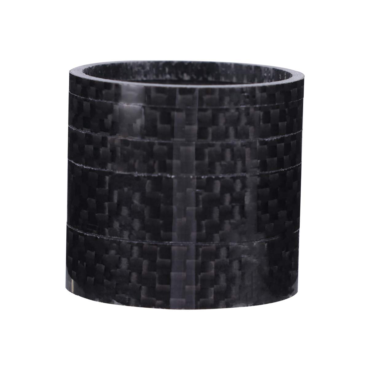 BESPORTBLE Wheel Spacers Carbon Fiber Spacers 1 Set Bicycle Carbon Fiber Front Fork Spacers Wheel Single Handlebar Spacers Stem Headset Spacers