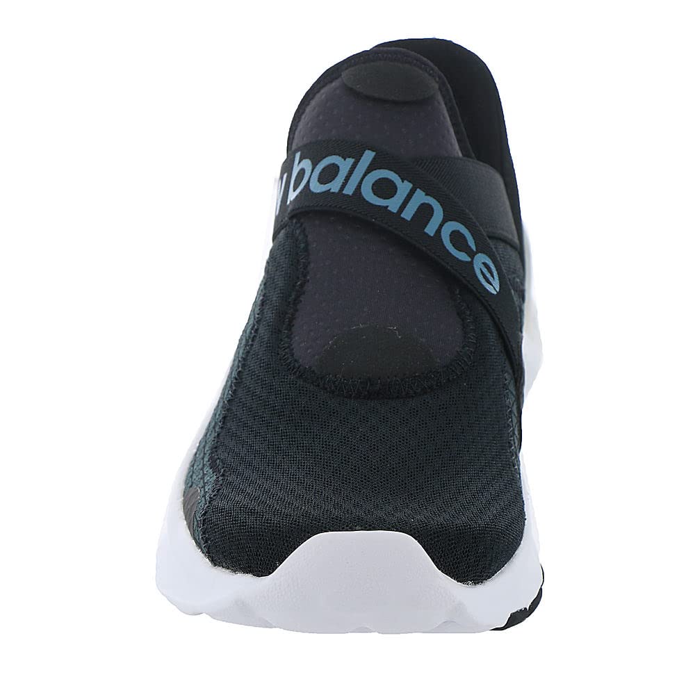 New Balance Men's Fresh Foam Roav RMX V1 Running Shoe, Black/White, 9.5