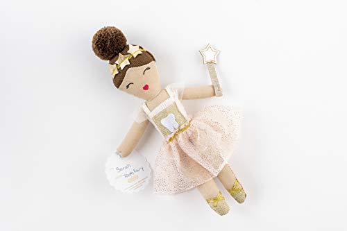 Mud Pie Ballerina Tooth Fairy Doll 9x4 Inch (Pack of 1)