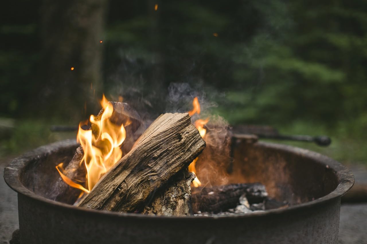 Wilson Cherry Split Firewood - Seasoned Natural Kiln Dried Fireplace, Fire Pit, Bonfire Logs (Regular)