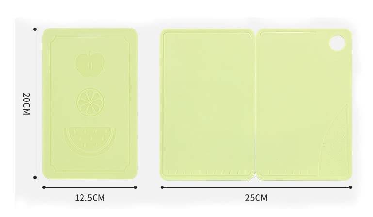 Chopping Board Foldable Cutting Proof Mincing Board for Cutting Vegetables Fruits Meat and Other Foods