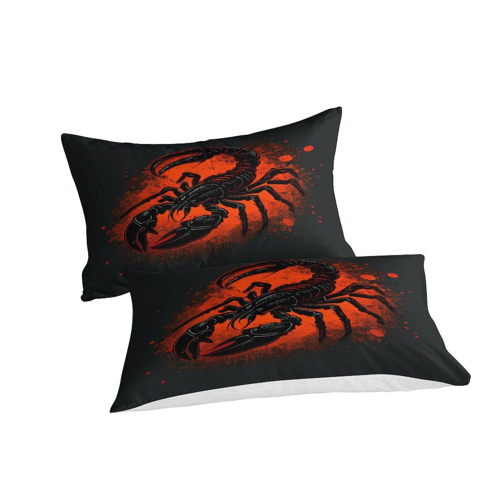 EVMILA Scorpion Comforter Covers Duvet Cover for Boys Girls Quilt Cover 3D Print Insects with Pillow Cases with Zipper Closure Bedding Set Soft Microfiber 3 Pieces Queen(228x228cm), Style-10