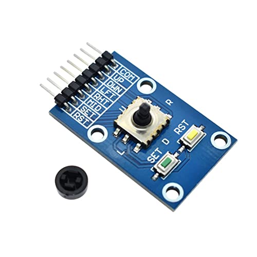 EWNICE Five Direction Navigation Button Module MCU AVR Game 5D Rocker Joystick Independent Keyboard for Arduino Joystick Module