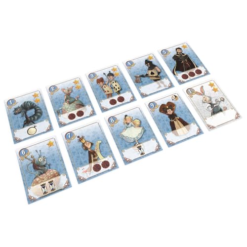 Tea For 2 Board Game - Alice's Wonderland Deck-Building Game, Strategic and Evolving Gameplay, Fun Family Game for Kids & Adults, Ages 10+, 2 Players, 30 Minute Playtime, Made by Space Cowboys