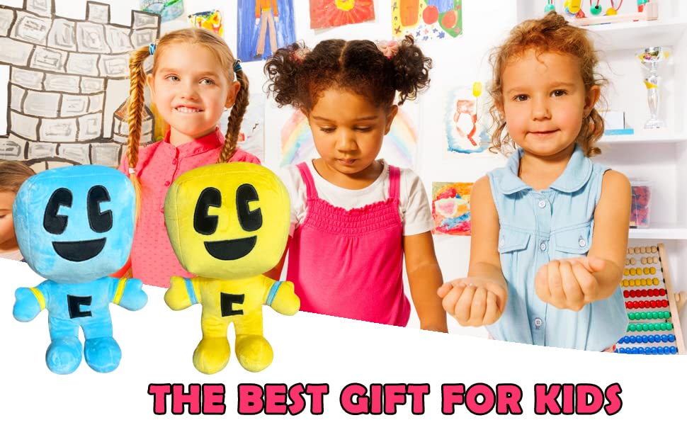CITFIT (2023 New Plush Toys, Plush Filler, Plush Doll Soft Plush Toy Cute Pillow, Best Gift for Children (Blue+Yellow)