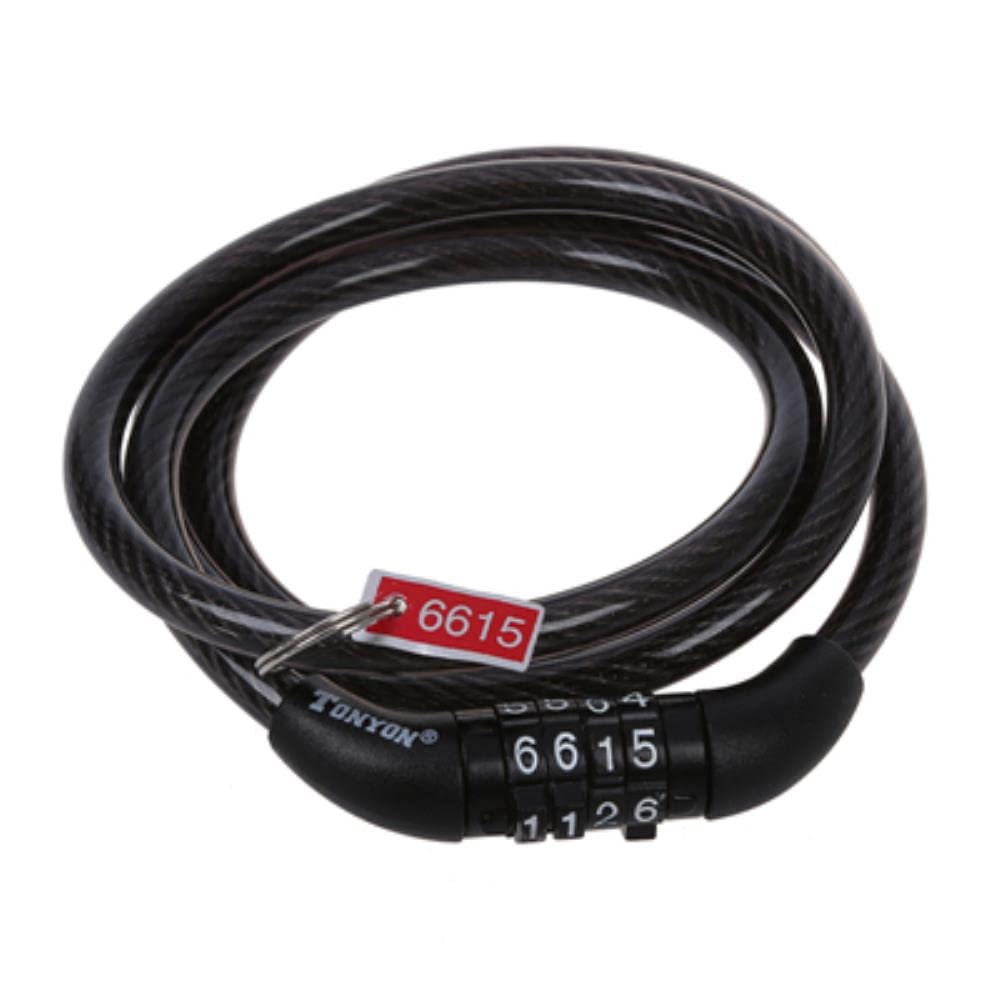 Code Cable Lock Cycling Bicycle Combination Bike Chian Lock Alloy Bike Steel Wire Anti-Theft Security Password Padlock