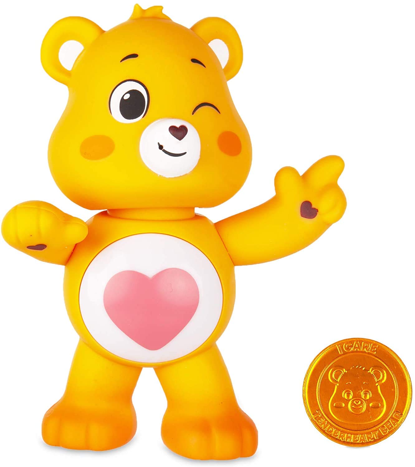 Care Bears Tenderheart Bear Interactive Collectible Figure , White