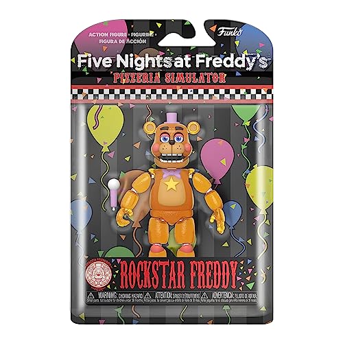 Funko Action Figures: Five Nights at Freddy's Pizza Simulator - Rockstar Freddy
