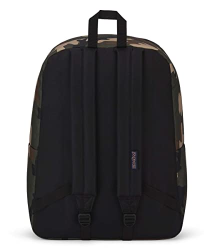 JanSport SuperBreak One Backpacks - Durable, Lightweight Bookbag with 1 Main Compartment, Front Utility Pocket with Built-in Organizer - Premium Backpack, Buckshot Camo