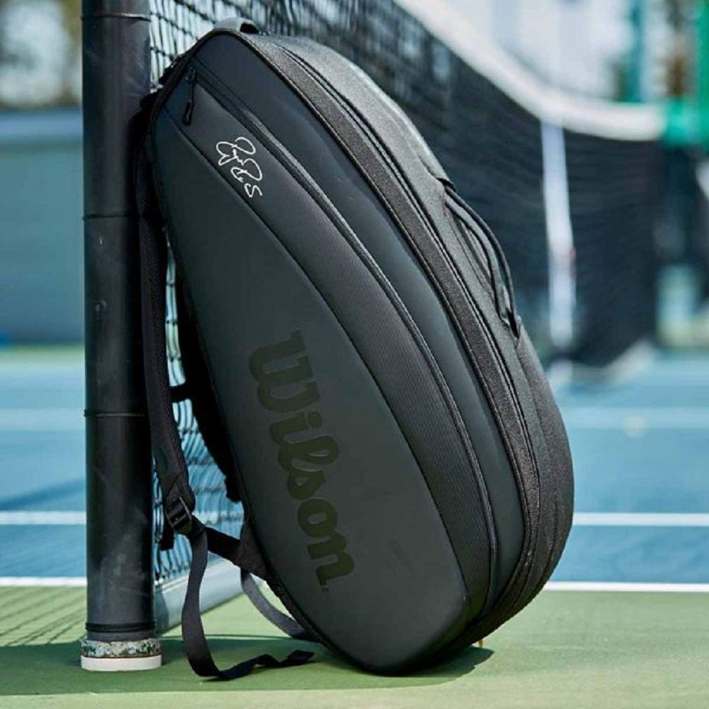 WILSON 12 Pack, Black, Holds up to 12 Rackets