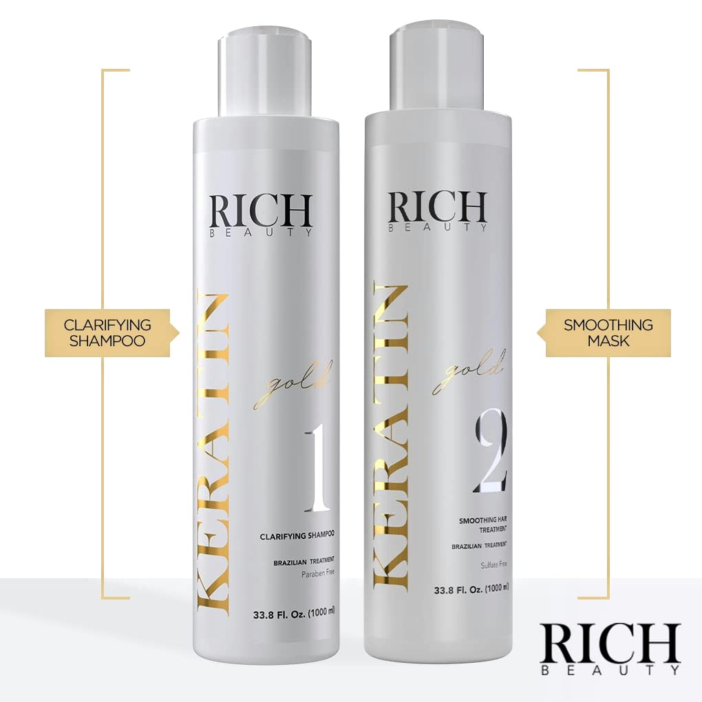Keratin Gold Brazilian Treatment Hair
