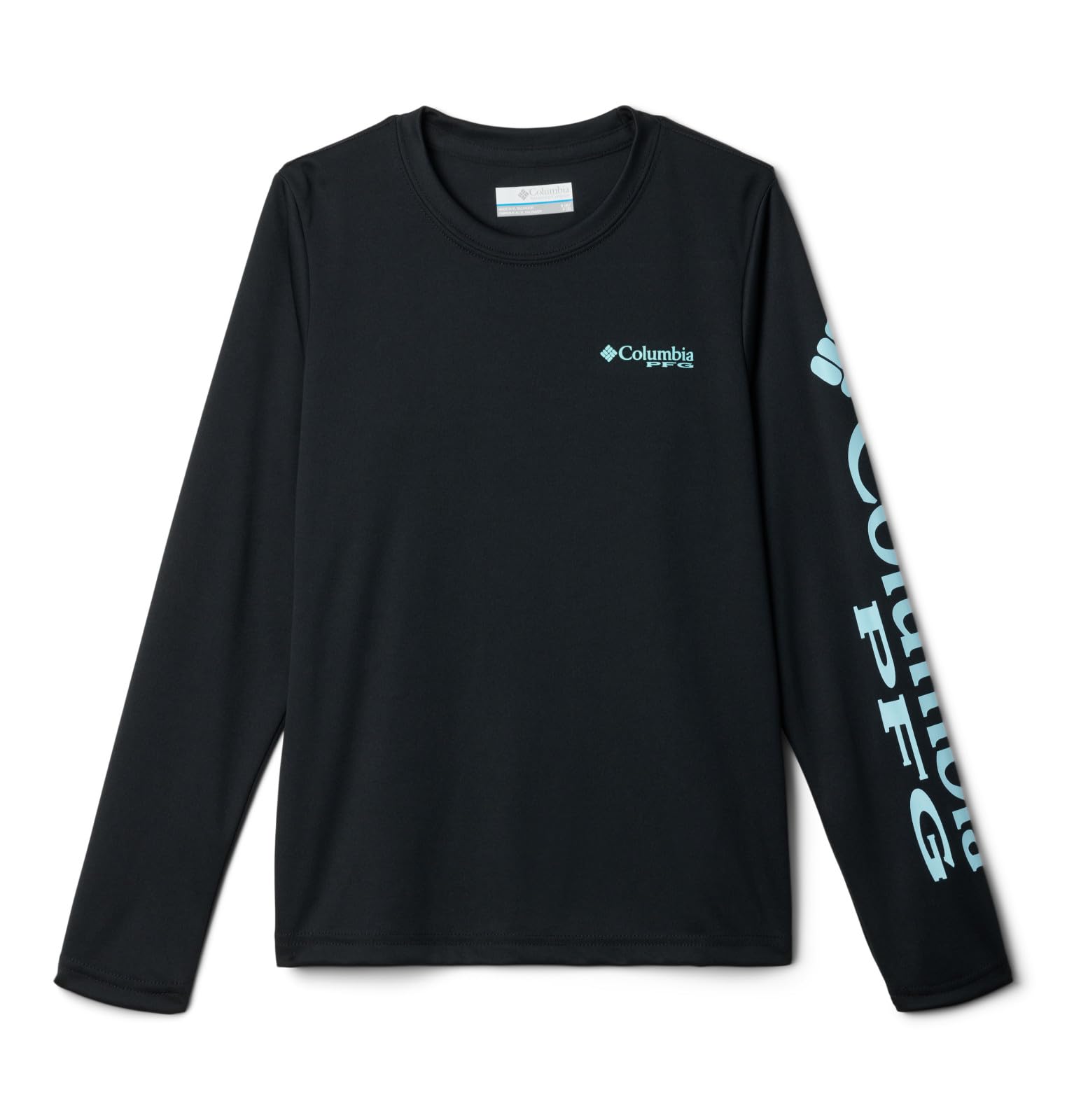 Columbia Toddler Boys Terminal Tackle Long Sleeve Tee, Cocoa Butter/City Grey Logo, 4T
