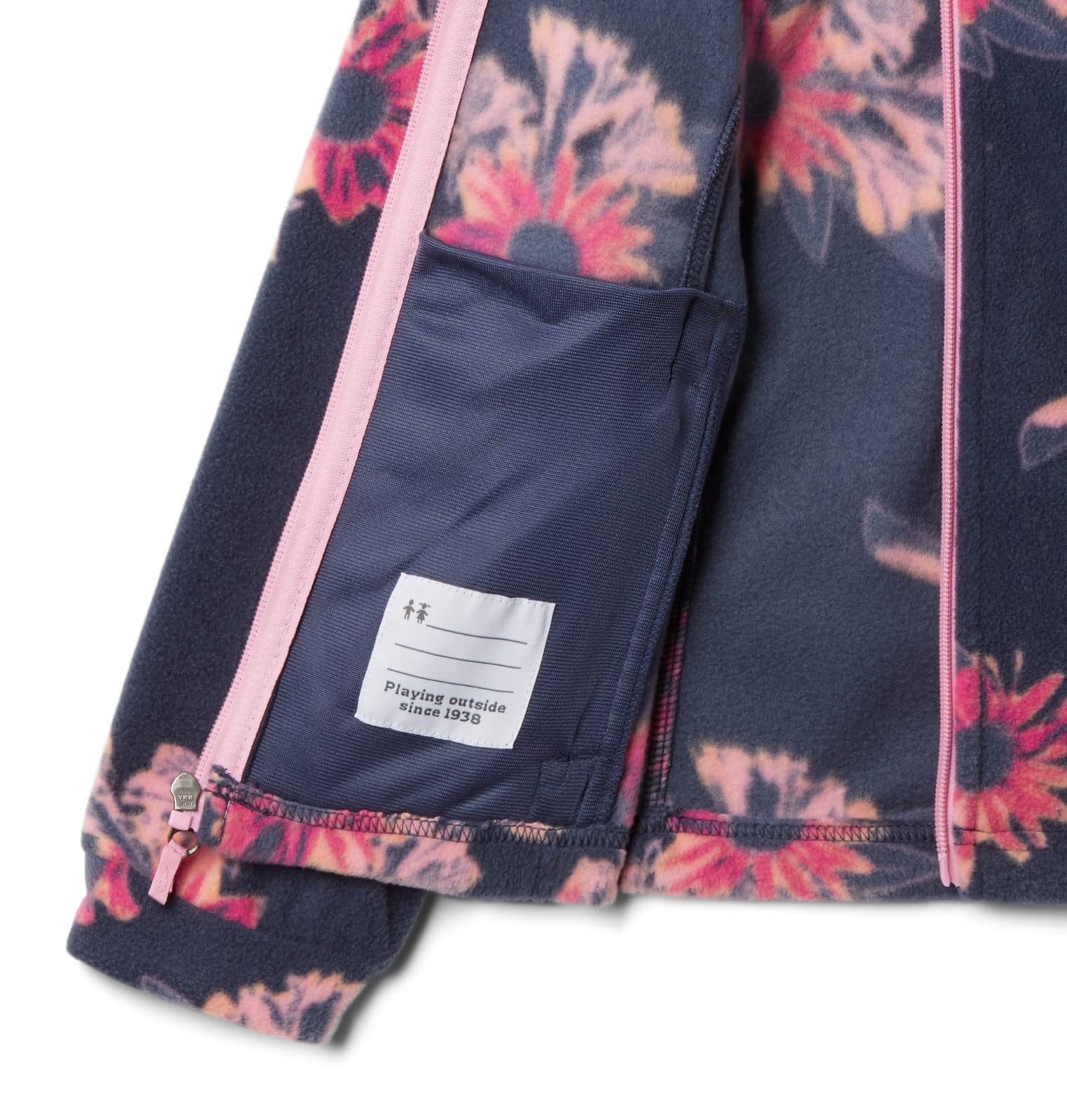 Columbia Toddler Girls Benton Springs II Printed Fleece, Nocturnal Staycation, 3T