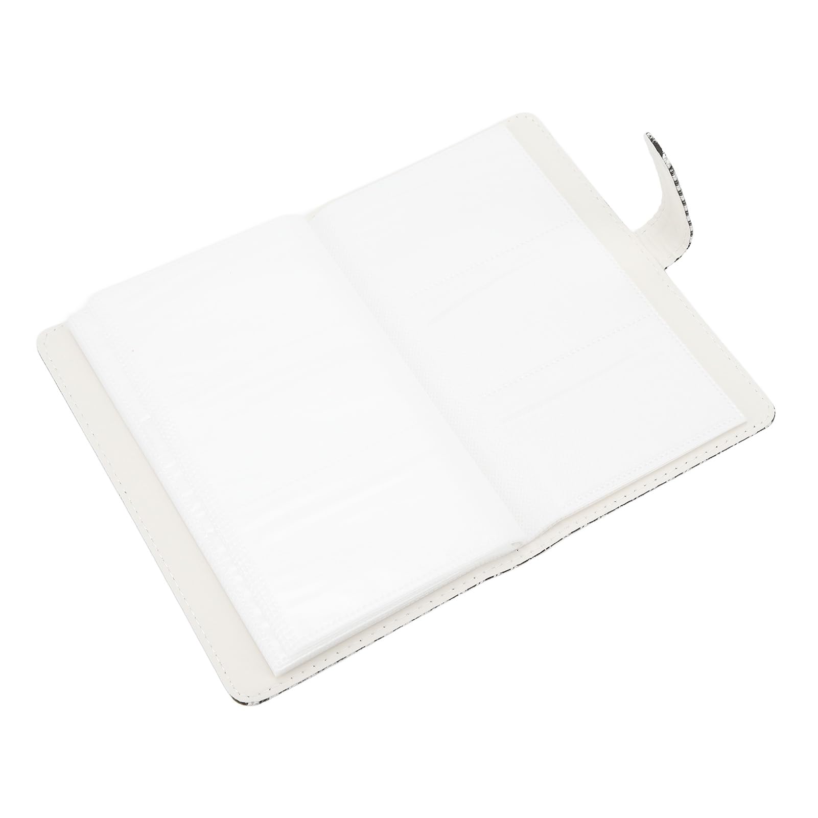 Camera Picture Book, 96 Capacity PU Leather Mini Photo Album for Business Cards