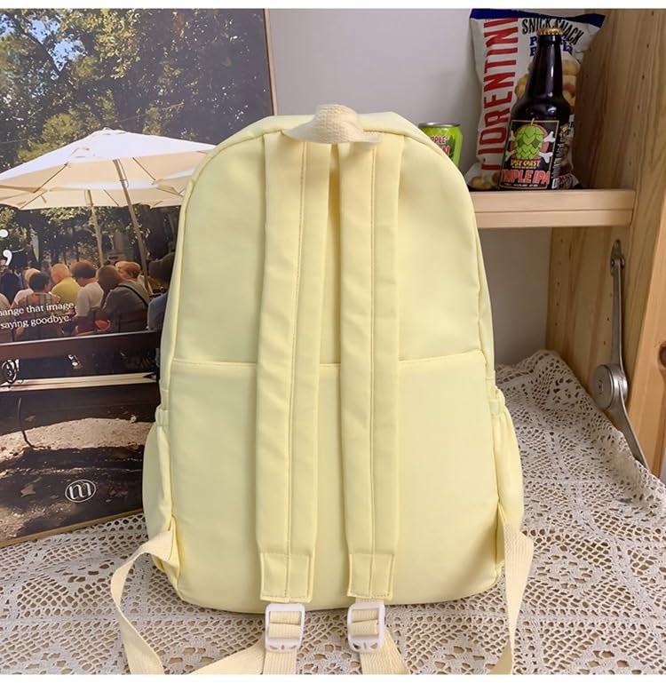 LELEBEAR Y2k Backpack for Women, Kawaii Star Backpack Aesthetic Backpack Casual Daypack for Hiking Travel (Green)