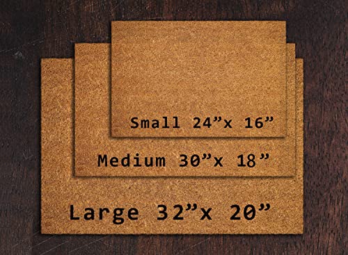 Hold On Cat Doormat Wedding Gift Housewarming Gift New Home Gift Welcome Door Mat Front Door Home Doormat Welcome Mat Machine Washable Shoe Mat Porch Decor 16x24 Inches