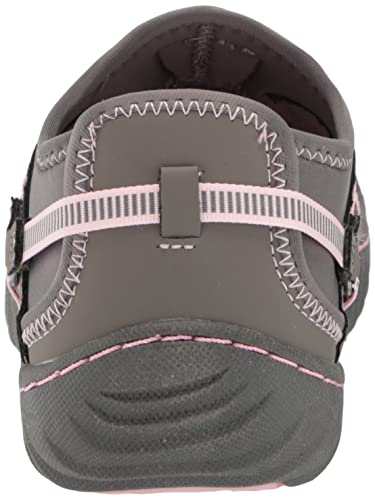 JBU by Jambu Women's Tahoe Water Ready Sneaker, Grey/Petal, 10