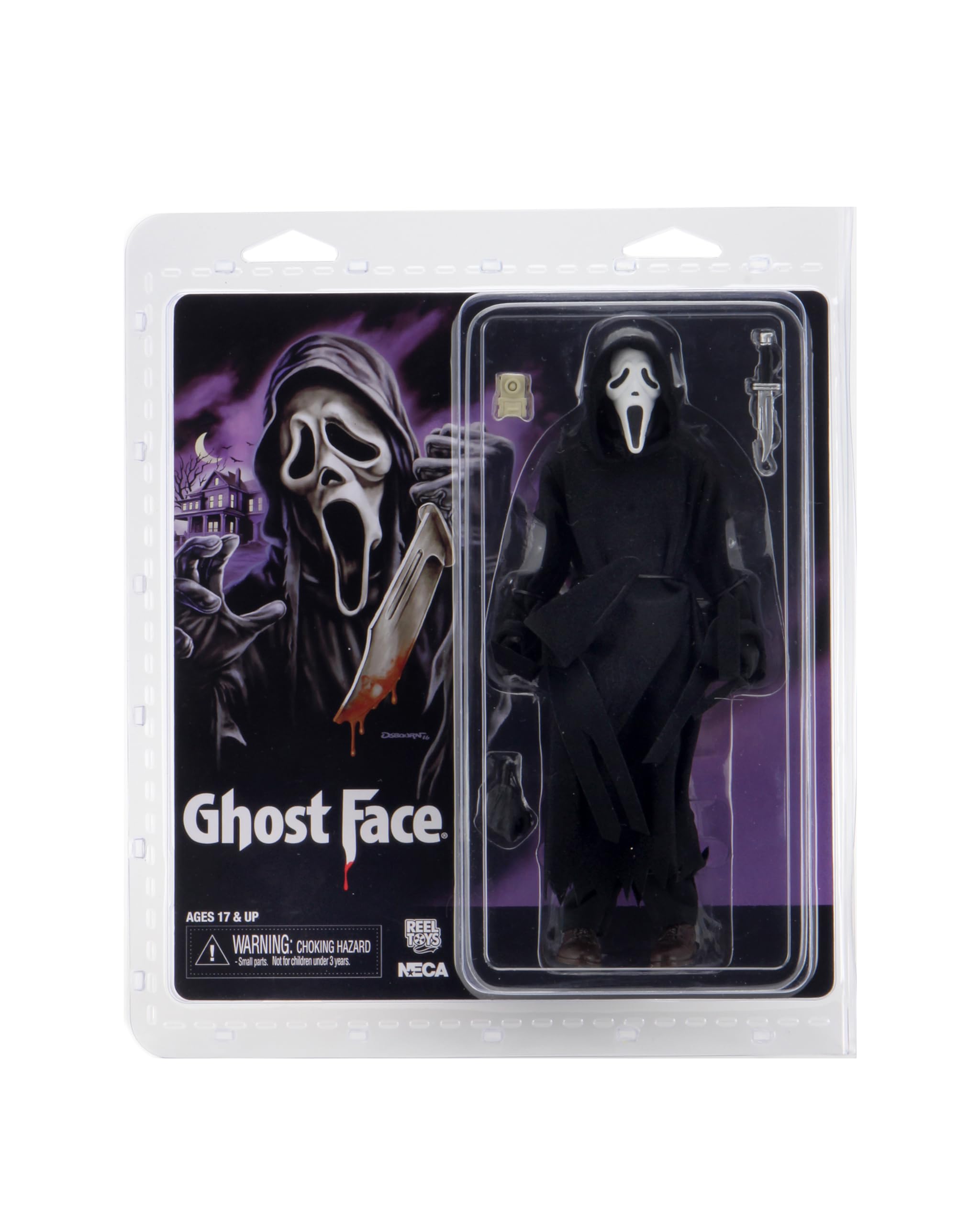 NECA Ghost Face – 8” Clothed Action Figure – Ghost Face