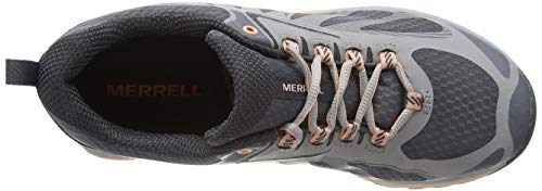 Merrell womens Siren Edge 3 Waterproof Hiking Shoe, Paloma/Peach, 8.5 US