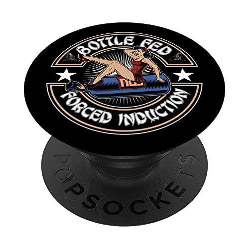 Funny Drag Racing Import Cars Power Adder NOS Bottle Fed PopSockets Swappable PopGrip